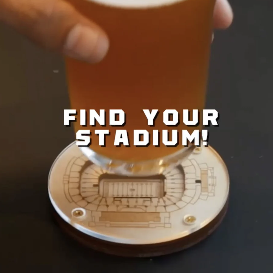 3D Stadium Coaster Series – Ianandgrace